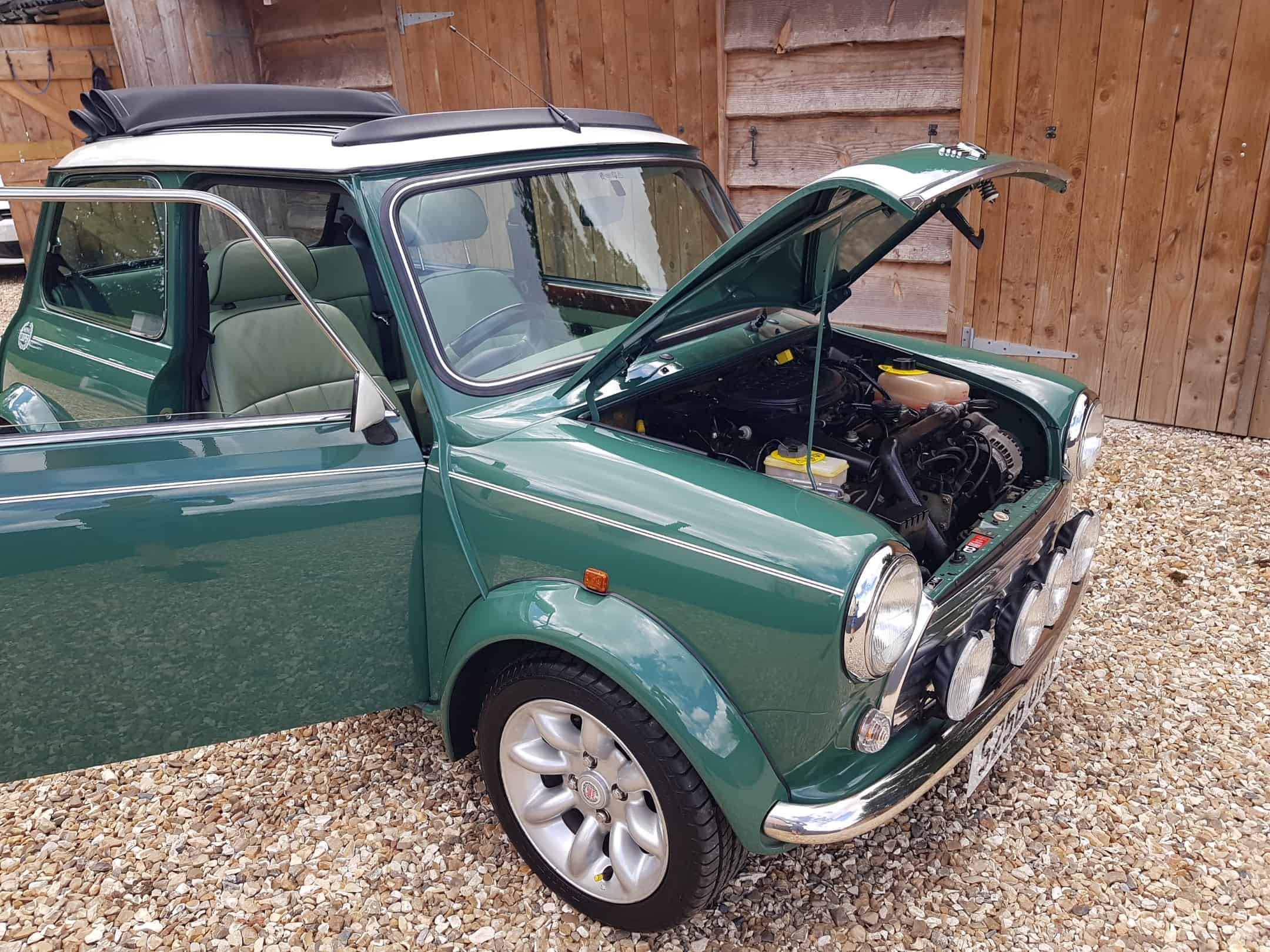 ** NOW SOLD ** 1998 Rover Mini Cooper Sport In Rare Almond Green On ...