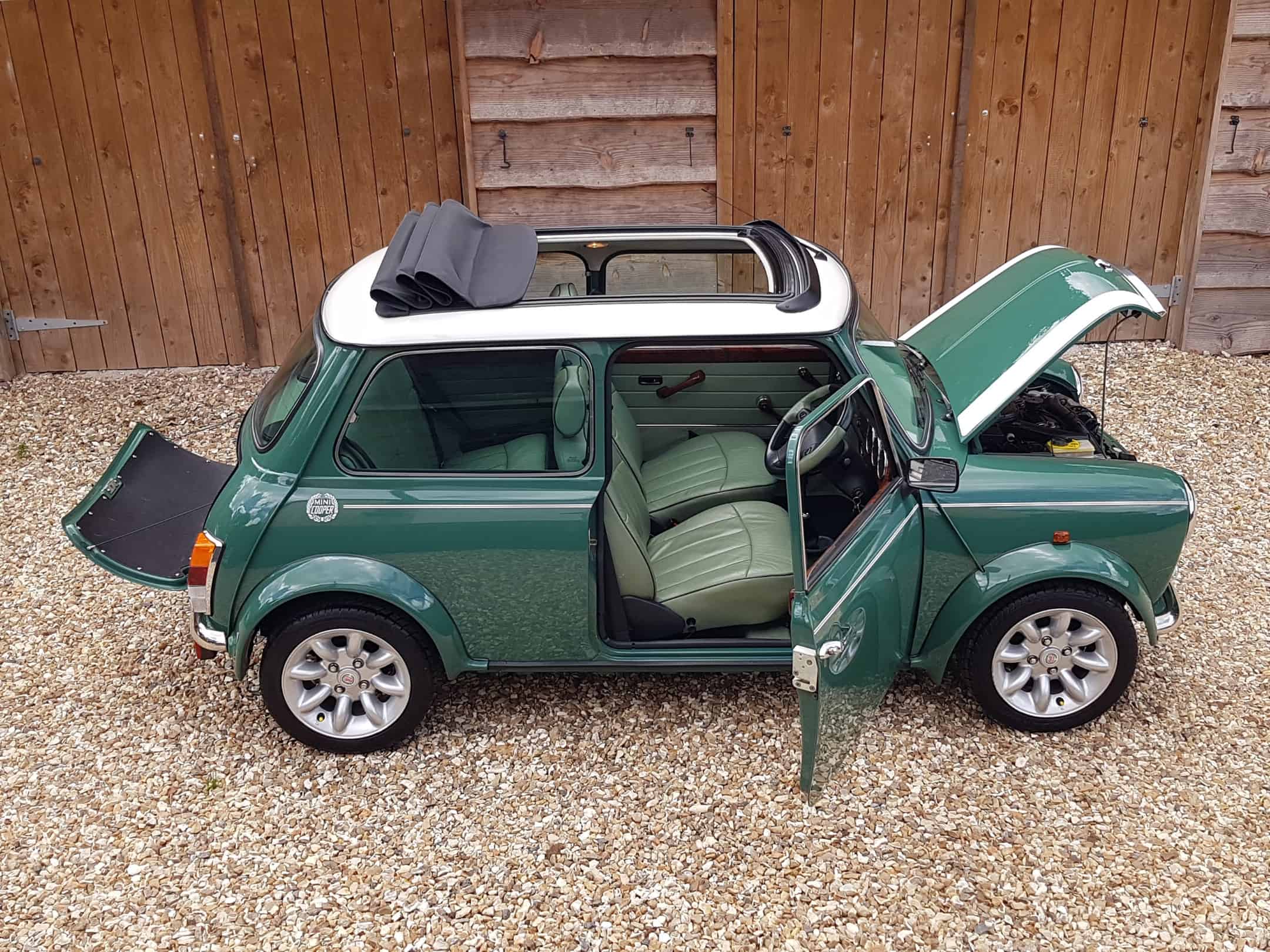 ** NOW SOLD ** 1998 Rover Mini Cooper Sport In Rare Almond Green On ...