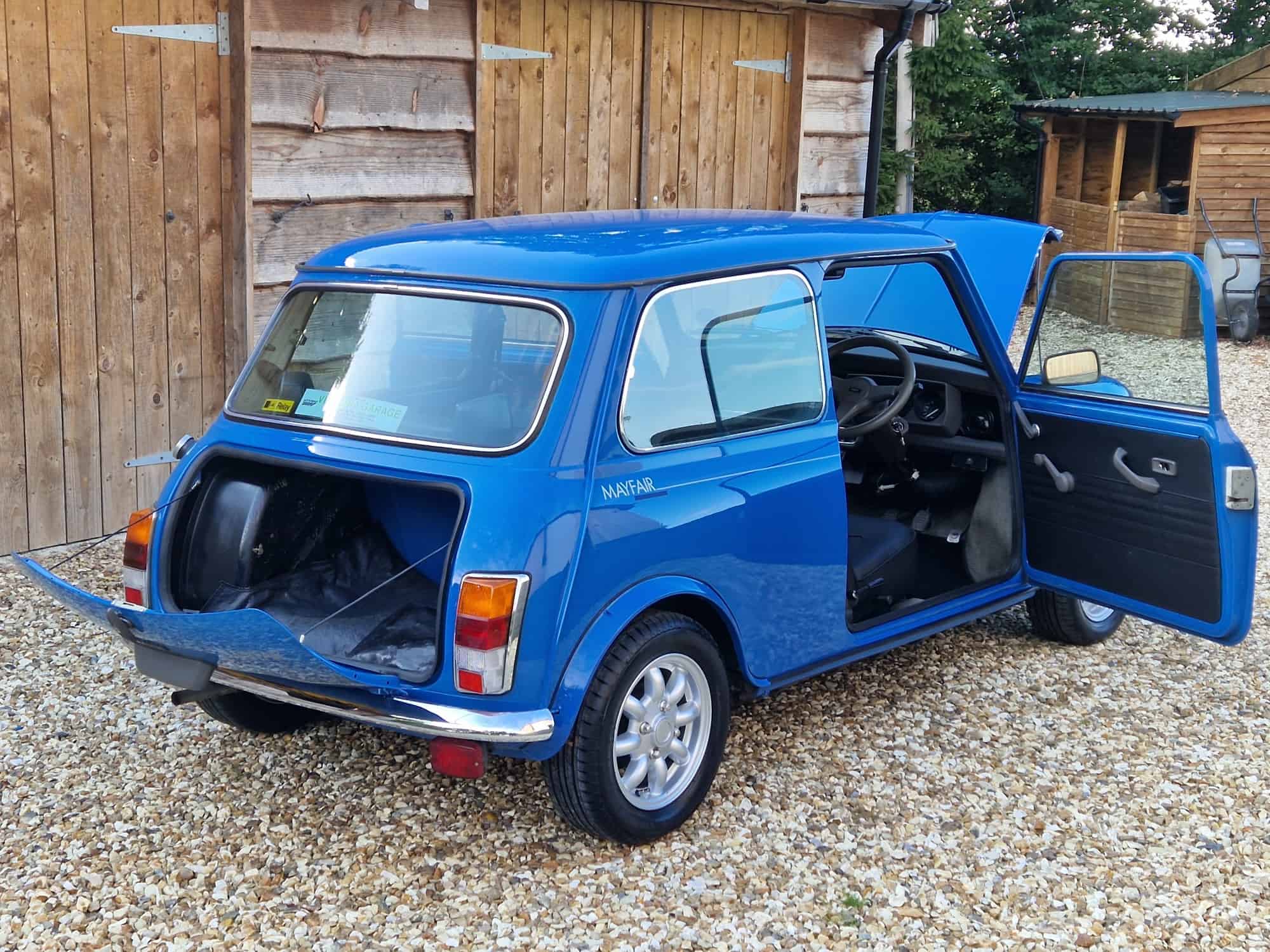 1988 Austin Mini Mayfair In Rare Henley Blue – Richard Williams Classic ...